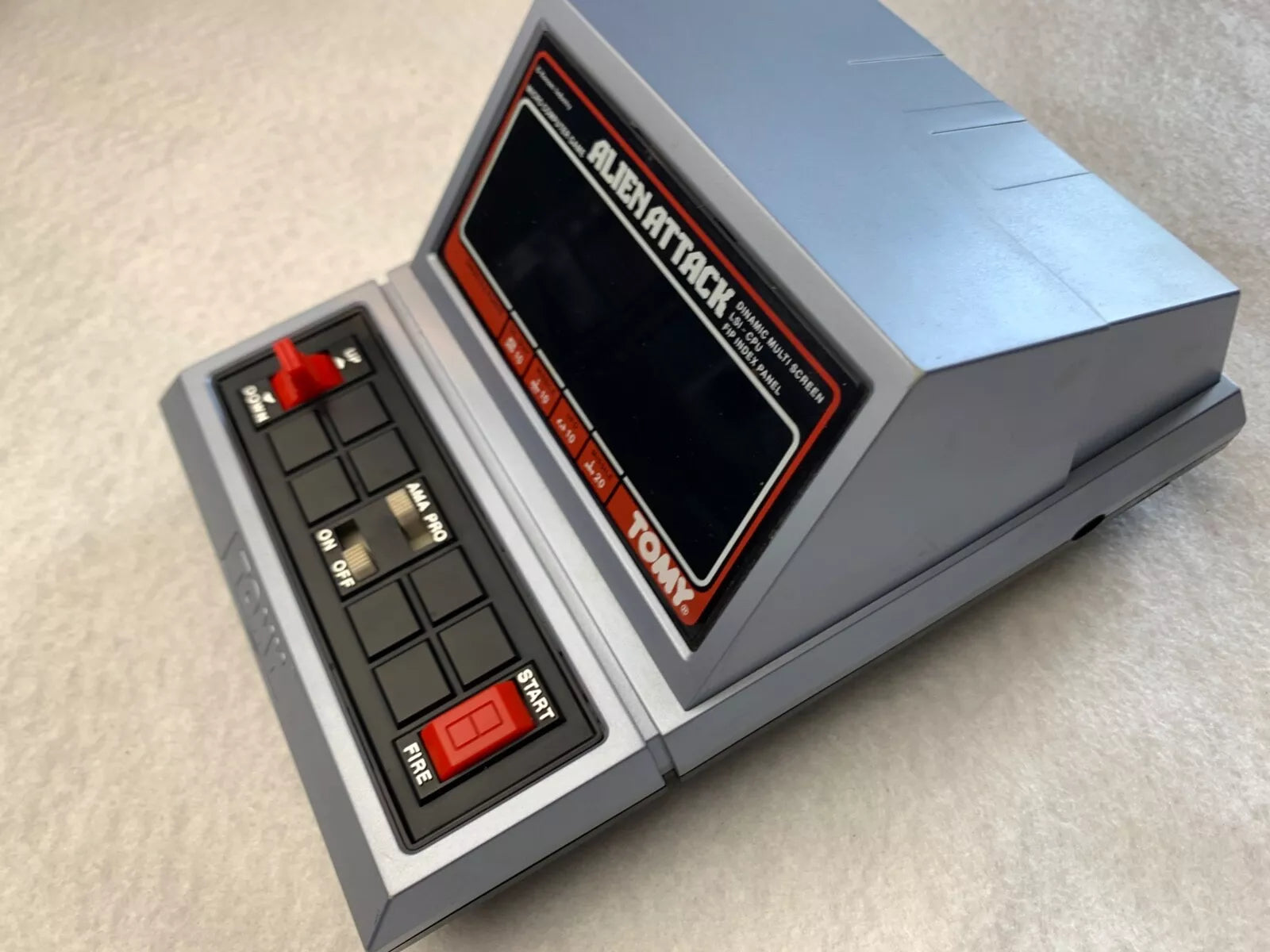 Alien Attack Tomy VFD Tabletop Electronic Game – Retro Restos Vintage ...